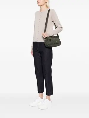 AGNES B. Logo Lettering Crossbody Bag