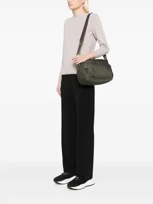 AGNES B. Logo Lettering Crossbody Bag