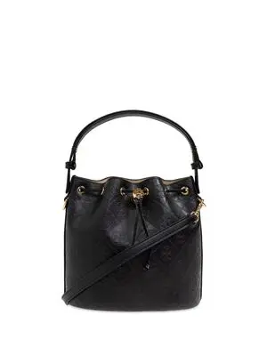 Tory Burch All-over Debossed Logo Bucket Bag
