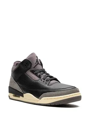 JORDAN X A Ma Maniére Air 3 Retro Sneakers - Black