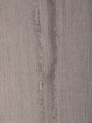 Botto Giuseppe Frayed-edge Scarf - Grey