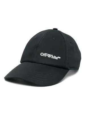 Off-White Logo Baseball Cap - Black