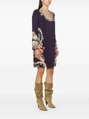 Etro Floral-print Midi Dress
