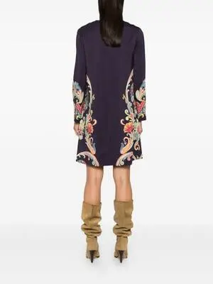 Etro Floral-print Midi Dress