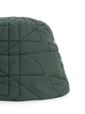 PATOU Quilted Bucket Hat - Green