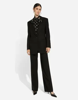 Dolce & Gabbana Flared Wool Pants