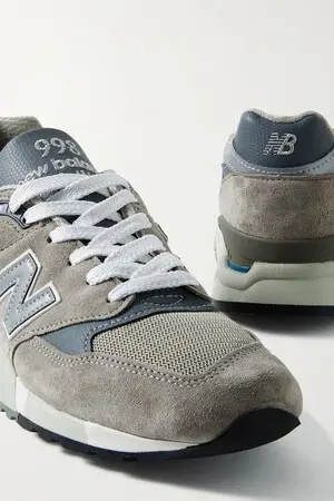 NEW BALANCE Made In Usa 998 Core Sneakers - Gray