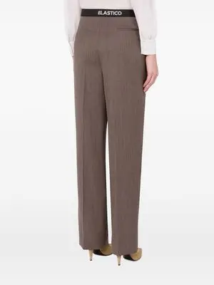 Moschino Virgin Wool Twill Trousers
