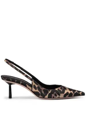 LE SILLA Bella 60mm Leopard-print Pumps