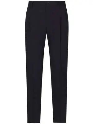 Dolce & Gabbana Mid-rise Tailored Trousers - Blue