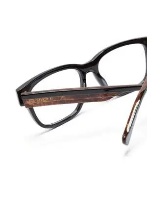 Gucci Polished Square-frame Glasses