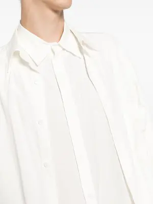 Yohji Yamamoto Double-layered Shirt