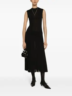 Dolce & Gabbana Sleeveless Midi Dress