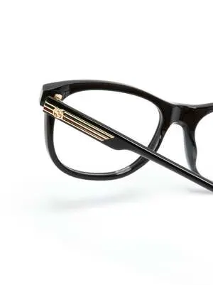 Gucci Logo-plaque Rectangle-frame Glasses