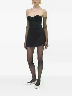 Marc Jacobs Duchess Mini Skirt - Black