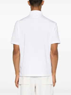 Brunello Cucinelli Logo-patch Polo Shirt