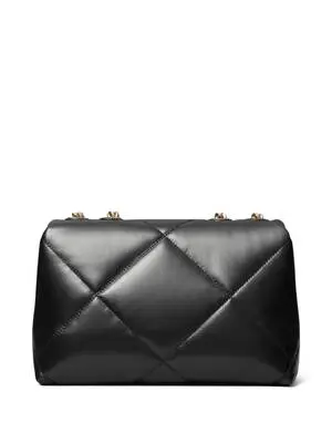 Tory Burch Kira Diamond-quilted Convertible Shoulder Bag - Black