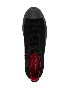 Yohji Yamamoto Lace-up High-top Sneakers