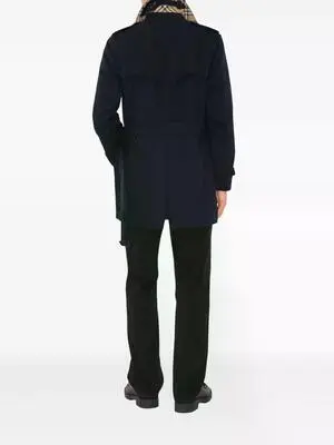 Burberry Kensington Heritage Trench Coat - Blue