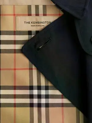 Burberry Kensington Heritage Trench Coat - Blue