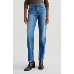 Mid-Rise Straight Fit Jeans