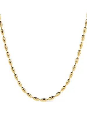ANA LUISA Capri Ball Chain Necklace - Gold