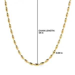 ANA LUISA Capri Ball Chain Necklace