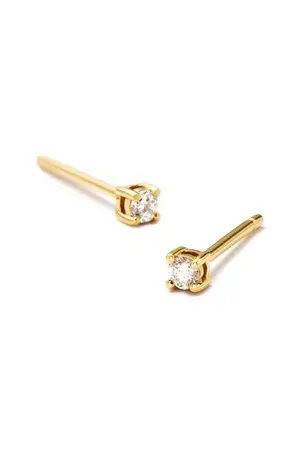 ANA LUISA Lab Grown Diamond Hoop And Stud Earring Set In Solid