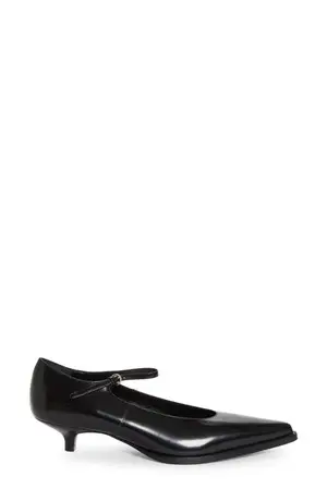 Miu Miu Kitten Heel Mary Jane Pump