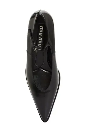 Miu Miu Kitten Heel Mary Jane Pump