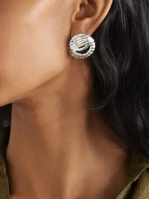 YSSO Sterling Earrings - Silver