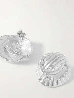YSSO Sterling Earrings - Silver
