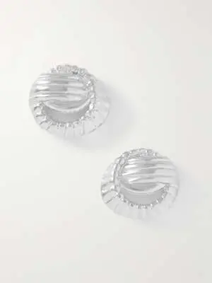 YSSO Sterling Earrings - Silver