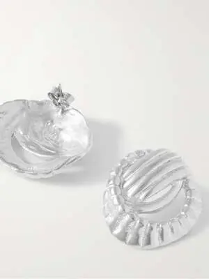 YSSO Sterling Earrings - Silver