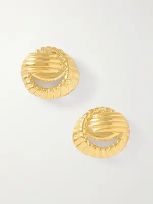 YSSO Plated Earrings - Gold