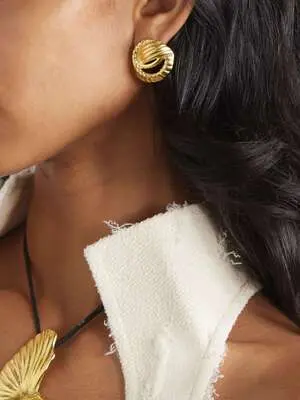 YSSO Plated Earrings - Gold