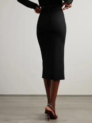 Dolce & Gabbana Stretch-jersey Pencil Midi Skirt