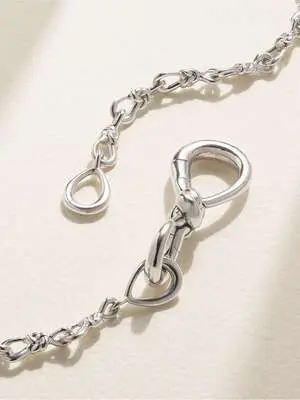 MARLA AARON True Lover's Knot Sterling Necklace