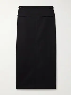 Proenza Schouler Adriana Paneled Maxi Skirt - Black