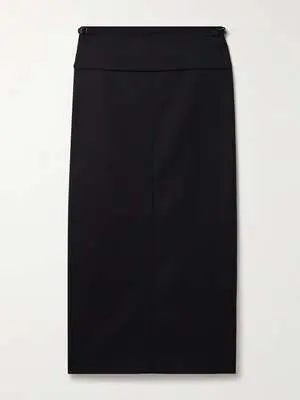 Proenza Schouler Adriana Paneled Maxi Skirt - Black