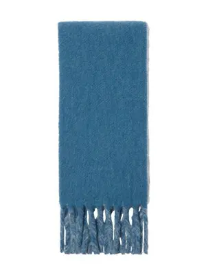 Burberry Logo-intarsia Reversible Scarf