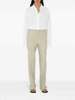 Burberry Pleated Pants For Women