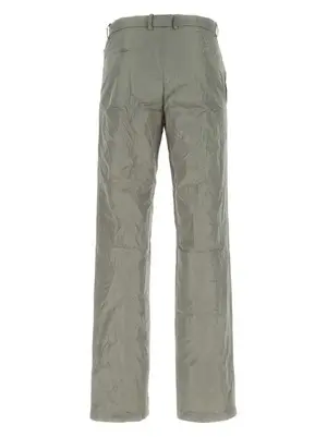 Balenciaga Crinkled Straight-leg Trousers