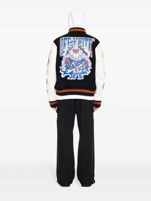 Off-White Patchwork Bomber Jacket