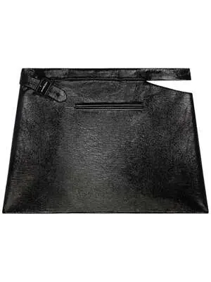 COURREGES Vinyl Mini Skirt - Black