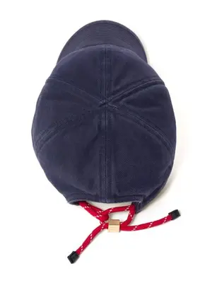 Miu Miu Logo-embroidered Denim Baseball Cap