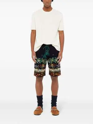 Alanui Hawaiian Shorts - Blue