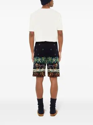 Alanui Hawaiian Shorts - Blue