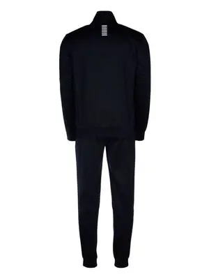 EA7 Logo-chest Tracksuit Set - Blue