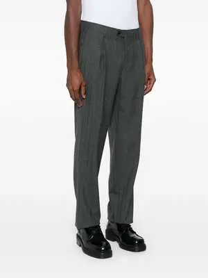 Etro Striped Pleated Trousers